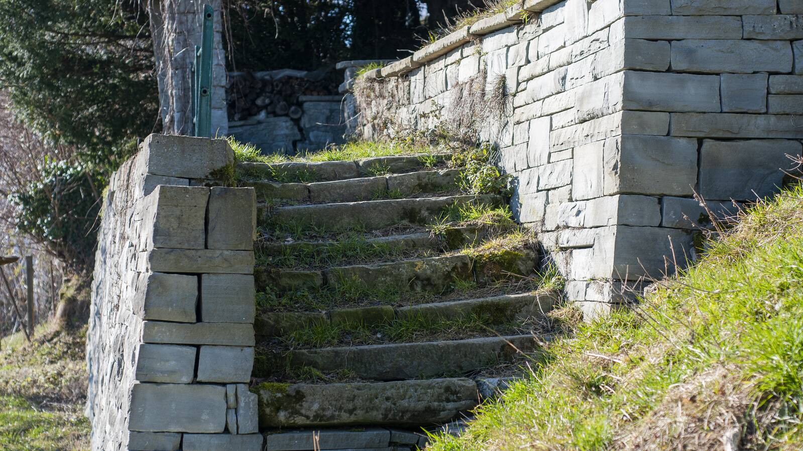 Trockenmauerbau - Awag Steinbruch